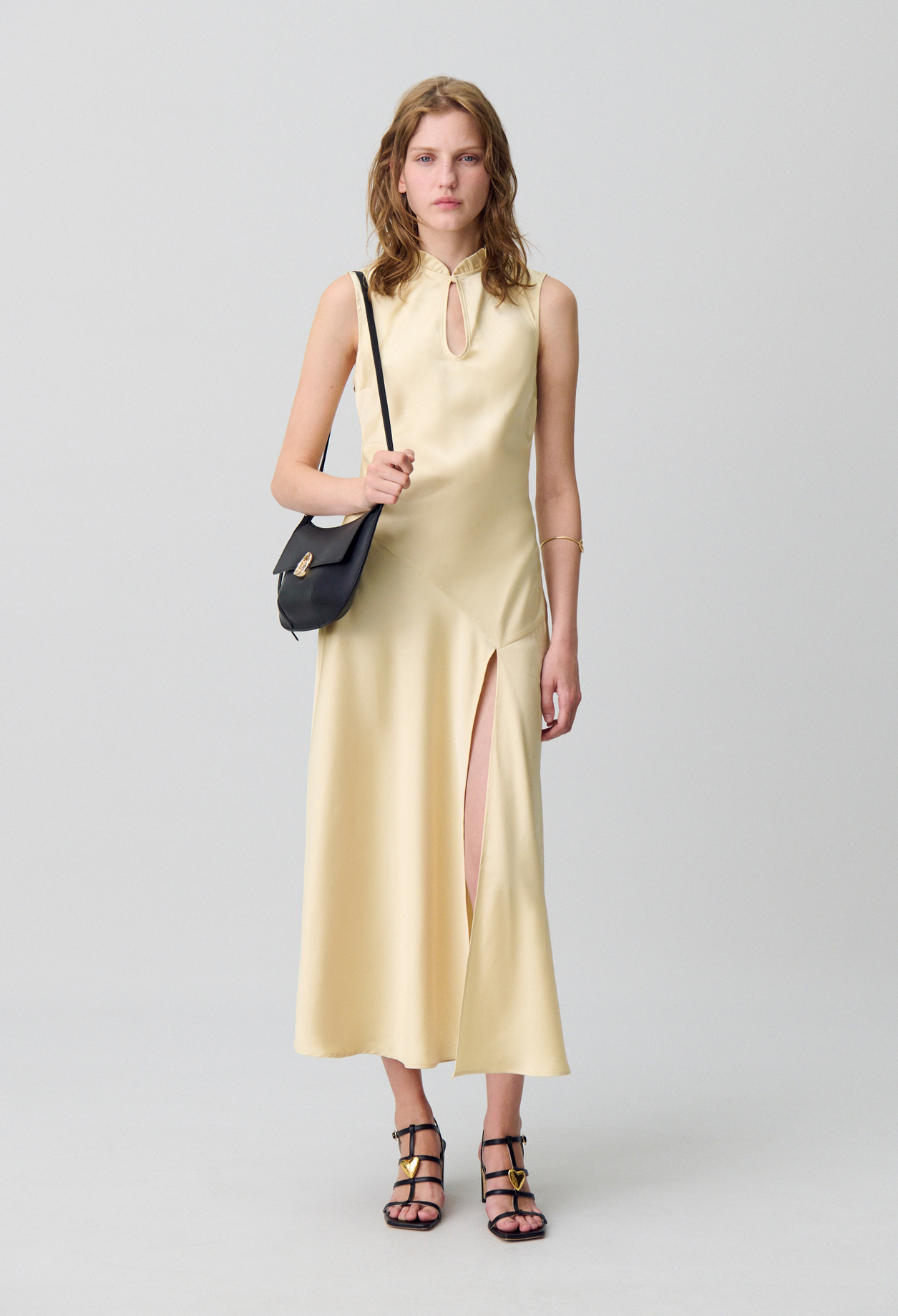 Vestido largo fluido para mujer | Claudie Pierlot